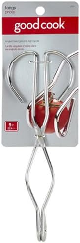 Amazon.com: Good Cook 9-inch Angled Tongs: Food Tongs: Home & Kitchen
