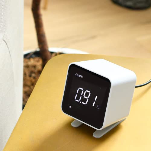 Snapklik.com : Ecosense EB100 EcoBlu, Home Radon Detector, Capture ...