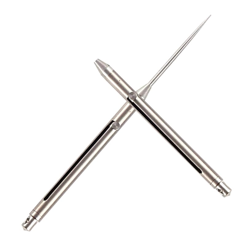 Portable Titanium Toothpicks Telescopic Keychain Toothpicks Metal ...