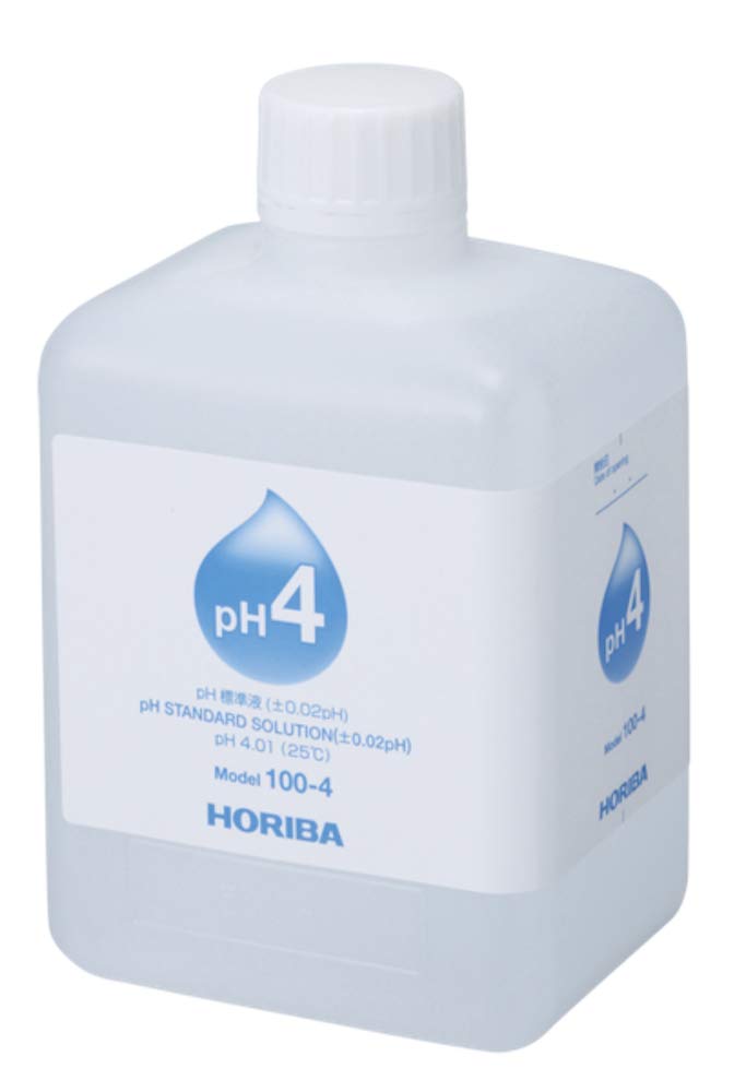 Amazon.com: HORIBA 100-4 pH 4 Solución estándar +/- 0.02 pH (pH 4.01 a 77.0 °F) - Botella de 17 ...
