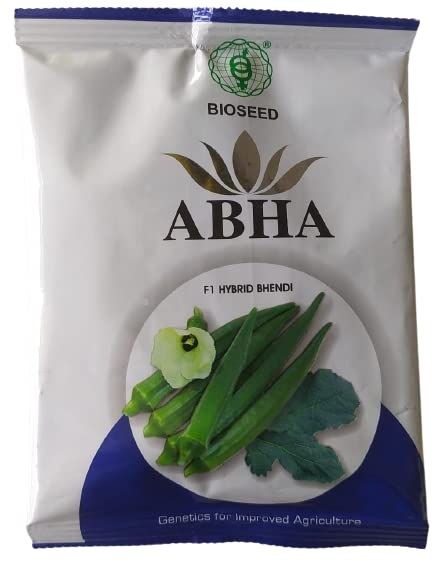 F1 HYBRID BHENDI SEED (ABHA) 100g : Amazon.in: Garden & Outdoors