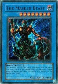 Amazon.com: Yu-Gi-Oh! - The Masked Beast (DB1-EN214) - Dark Beginnings ...