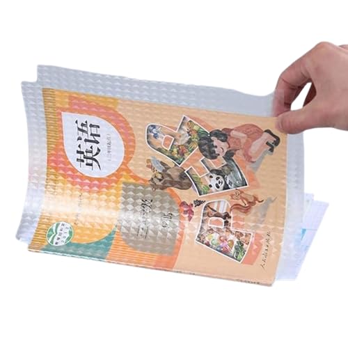 NAIDEV Transparent Paper Sticker Book Cover Film Clear Matte | Textbook ...