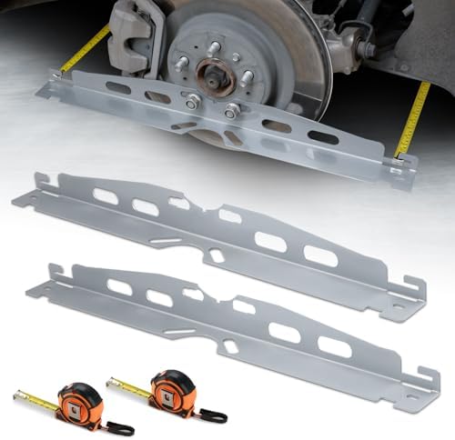 Amazon.com: SKYJDM 2-Pack Wheel Alignment Plates Tool Kit with ...