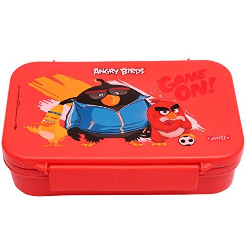Buy Jaypee Lunch Box Insteel Senior Angry Birds Red 850 ml Online at ...