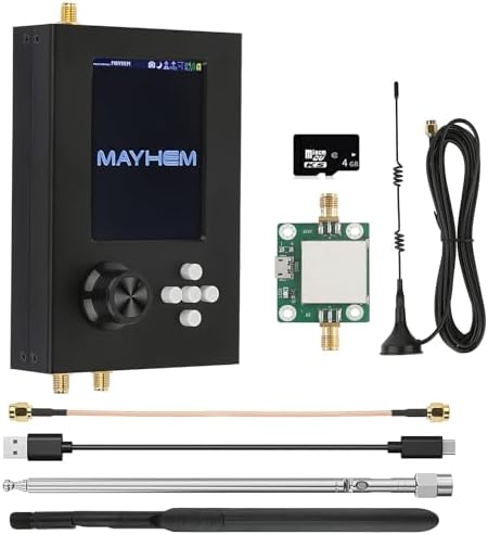 Software Defined Radio Kit Portapack H2,3.2in Professional Hack Radios Transceiver 1MHz-6GHz ...