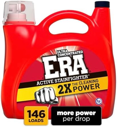 Amazon.com: Era Regular Liquid Laundry Detergent, 50 Ounce : Health ...