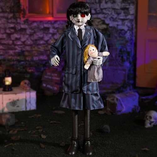 Amazon.com : Halloween Decorations Outdoor - 5 Ft Life Size Hanging ...