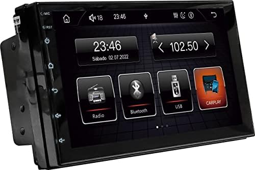 Central Multimídia Som Automotivo MP5 Roadstar 7 Pol Touch Carplay ...