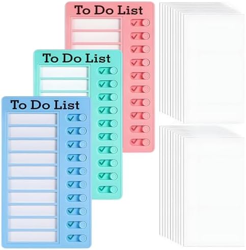 JIANTA Chore Chart for Kids, 2 Pieces to Do List with Pen, DIY ...