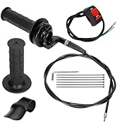Amazon.com: HIAORS 7/8'' Mini Bike Throttle Assembly and Throttle ...