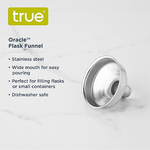 Snapklik.com : True Oracle Flask Funnel - Stainless Steel Funnel ...