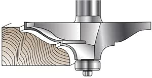 MLCS Classical Ogee Table Edge Router Bit 1/2 Shank by MLCS : Amazon ...
