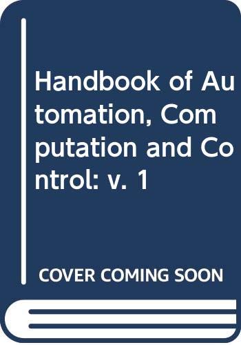 Handbook Of Automation Computation And Control Vol 2 Eugene M Grabbe 9780471320104 Amazon