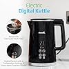 AddAcsaCi Electric Digital Kettle 1.5L with Temperature Control ...