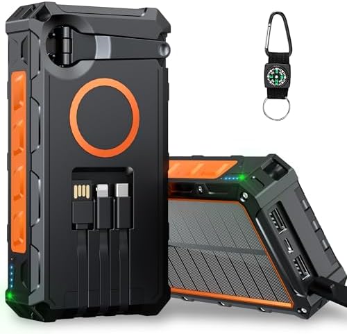 Power Bank, 46800mAh Large Battery Pack Phone Charger, Hand Crank ...