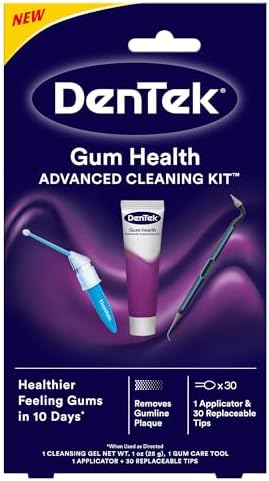 Amazon.com: Dentek Gum Health Advanced Cleaning Kit, Oral Care Hygiene ...