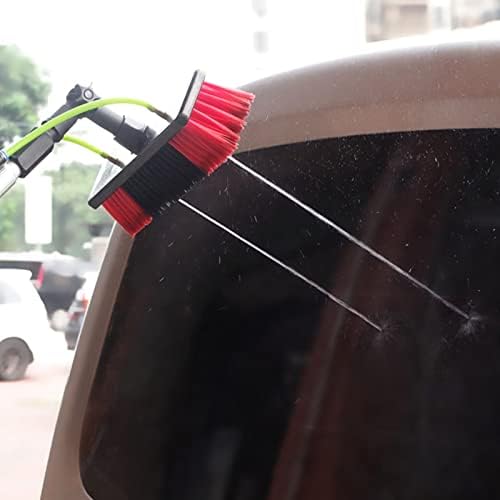 Telescopic Window Cleaning Brush Kit - 19ft/6m Extendable Water Fed ...
