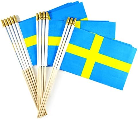 Amazon.com : US Flag Store Sweden Flag, 4 by 6-Inch : Outdoor Flags ...