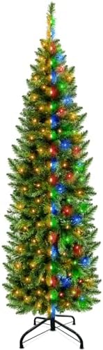 Amazon.com: Dual Color Change&Timer 6.5Ft Prelit Fraser Full Fir ...
