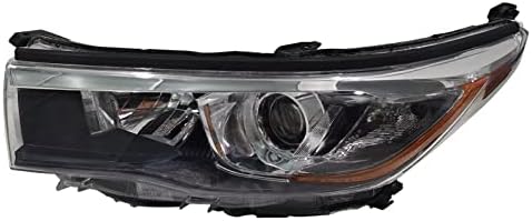 Amazon.com: PIAOYUE - For 2014 2015 2016 Toyota Highlander Halogen ...