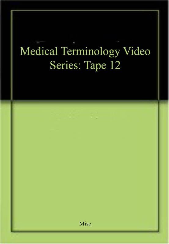 Amazon.co.jp: Medical Terminology Video Series: Tape 12 [VHS] : Delmar ...