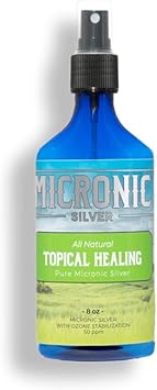 Amazon.com: Micronic Silver Topical Mist Spray 8oz 50ppm : Health ...