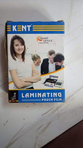 Kent ID Card Size Lamination Pouches 70 x 100 mm : Amazon.in: Office ...