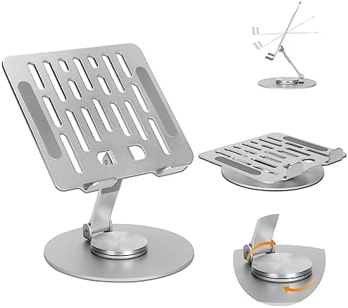 Amazon.com: 360 Degree Rotating Tablet Stand, a Smart Computer Stand ...