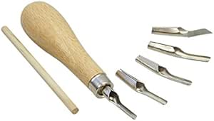 MILAN Gouges pour Une Gravure en Relief 5 pièces : Amazon.fr: Bricolage