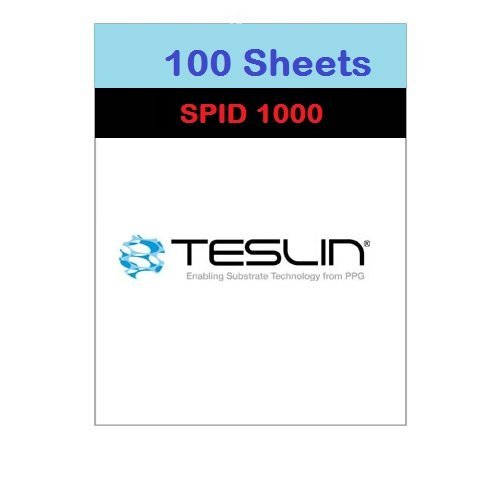 Teslin Synthetic Paper - for Laser printers - 8.5" x 11" | 100 Pack ...