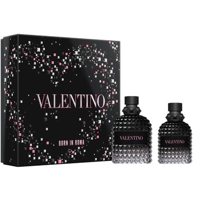 Amazon.com : Valentino Born in Roma Uomo Gift Set for Men 2 Pc Gift set ...