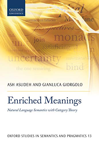Amazon.co.jp: Enriched Meanings: Natural Language Semantics with ...