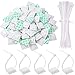100 Pacchi Supporti Adesivi per Fascette Zip Supporti Base per Fascette ...