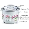 Buy Prestige PRWO 0.6 L Electric Rice Cooker with 2 cooking pans ...