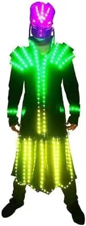 Amazon.com: Stage Performance Show Growing Dress Robot Party Rave ...