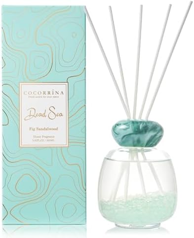 Cocorrína Reed Diffuser 160ml - Fig Sandalwood Scent with 8 Fragrance ...