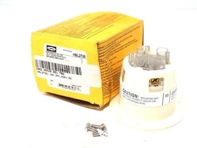 Hubbell HBL2736 FLANGED Receptacle: Amazon.com: Industrial & Scientific