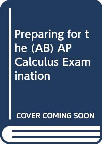Preparing for the (AB) AP Calculus Examination | Amazon.com.br