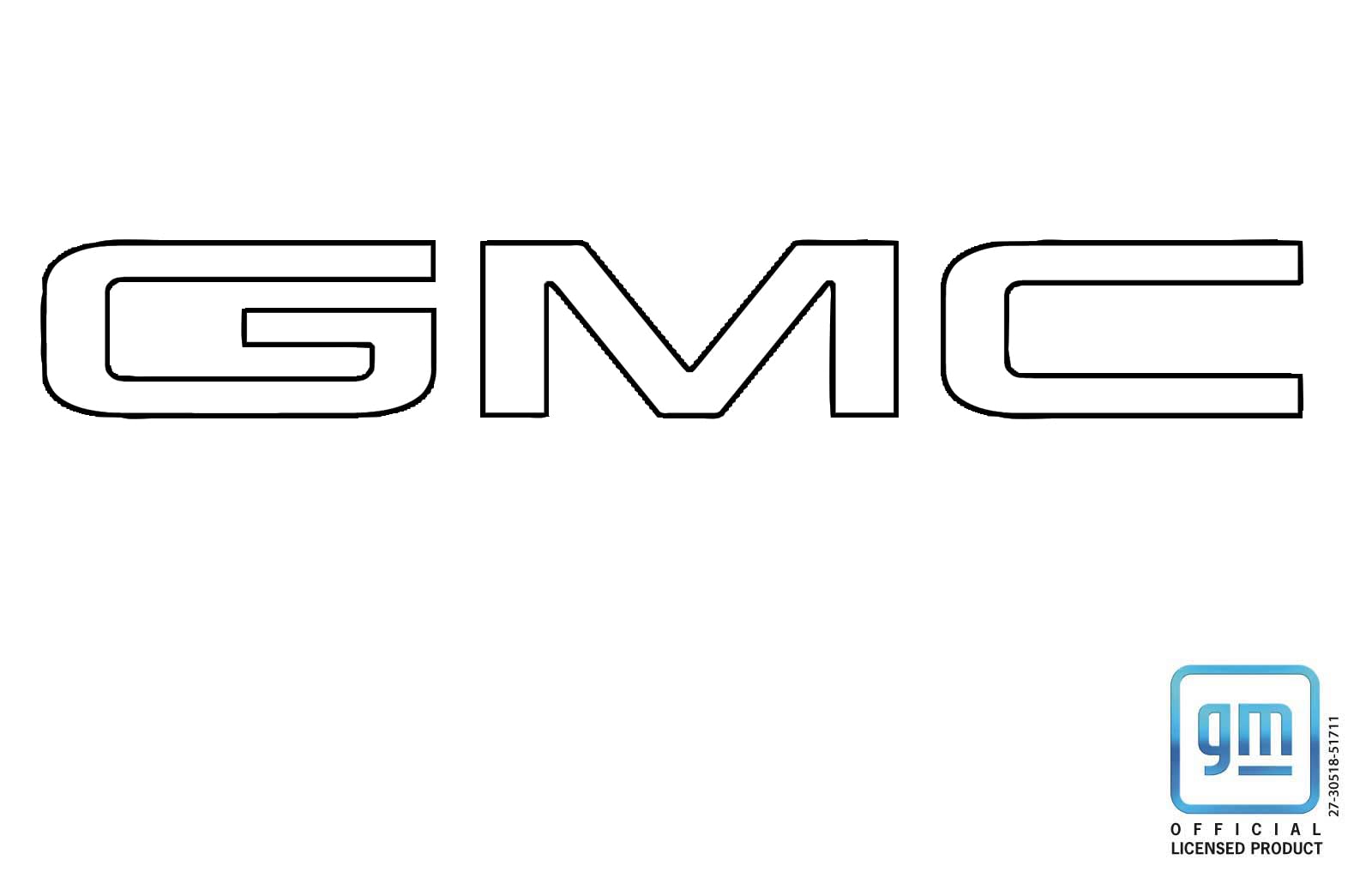 Windshield Banner GMC Sierra Decal - Official GM Licensed Truck ...