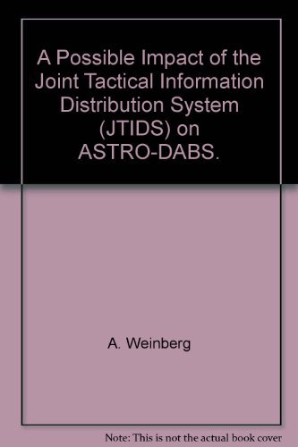 A Possible Impact of the Joint Tactical Information Distribution System ...