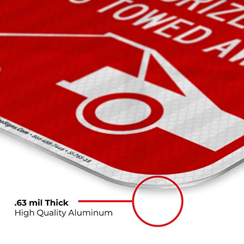 Sigo Signs, Reserved Parking Sign, Tenants Parking Only Sign, No ...