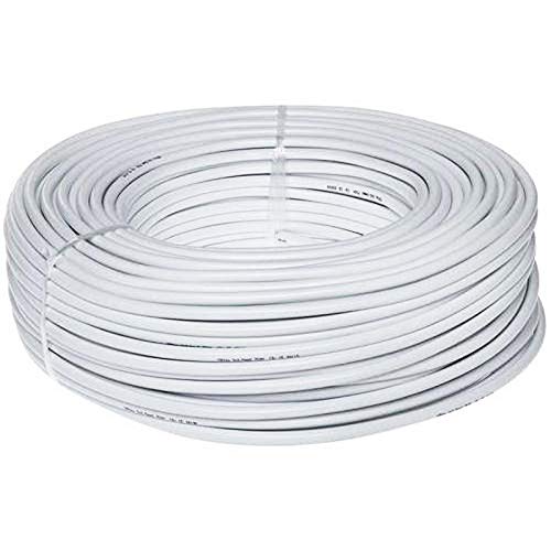 Ambit Electricals 6.0 Sq.mm PVC Electrical Wire (White, 90m) 2 Pcs ...