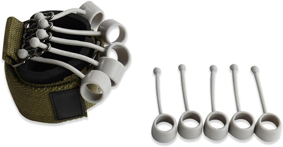 Edinber Finger and Hand Extensor Trainer Exerciser with Resistance Band ...