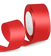 Amazon.com: HimBen 3/8 Inch 25 Yards Satin Ribbon Dark Blue, Solid ...