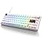 Amazon.com: YOUSUOMASTER X82 Wired Gaming Keyboard with Volume Knob,60% ...
