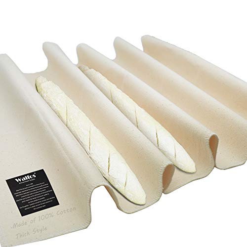 Buy Walfos Professional Proofing Cloth, 17" x 14" Heavy Duty Bakers ...