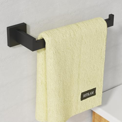 HITSLAM Matte Black 9 Inch Hand Towel Bar for Bathroom, SUS304 ...