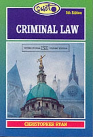 SWOT: Criminal Law: Amazon.co.uk: Ryan LLM, Christopher: 9781854317803 ...