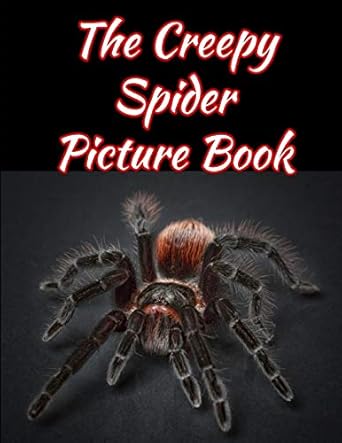 The Creepy Spider Picture Book 8.5 X 11: Buy Online at Best Price in ...